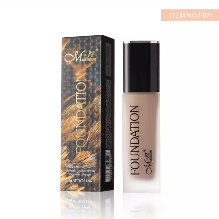 Menow Full Coverage Liquid Foundation F671 - Shades 5