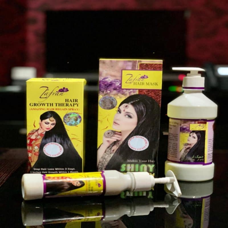 Zafran Hair Loss Combo Price In Bangladesh & Guaranteed Authenticity