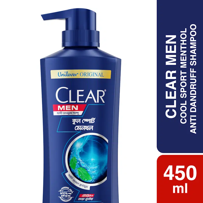 Clear Men Cool Sport Menthol Anti Dandruff Shampoo Price In Bangladesh ...