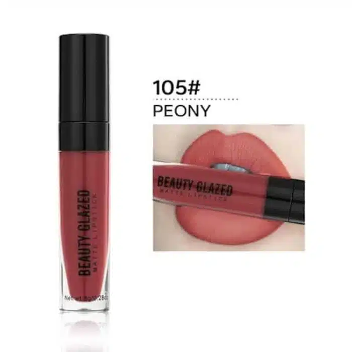 Beauty Glazed Matte Lipstick – Peony 105 – Online cosmetics shop ...